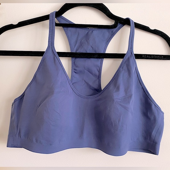 aerie | Intimates & Sleepwear | Aerie Real Me Blue Racerback Elastic ...